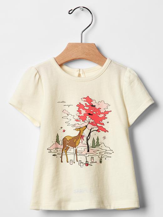 Graphic keyhole top | Gap