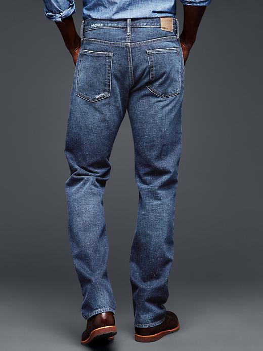1969 straight nep denim (mid nep repair wash) | Gap