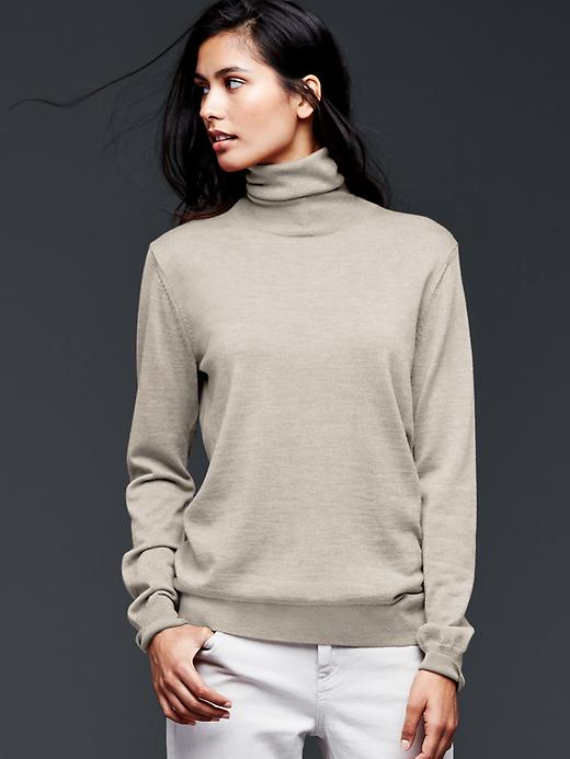 Merino turtle-neck sweater | Gap
