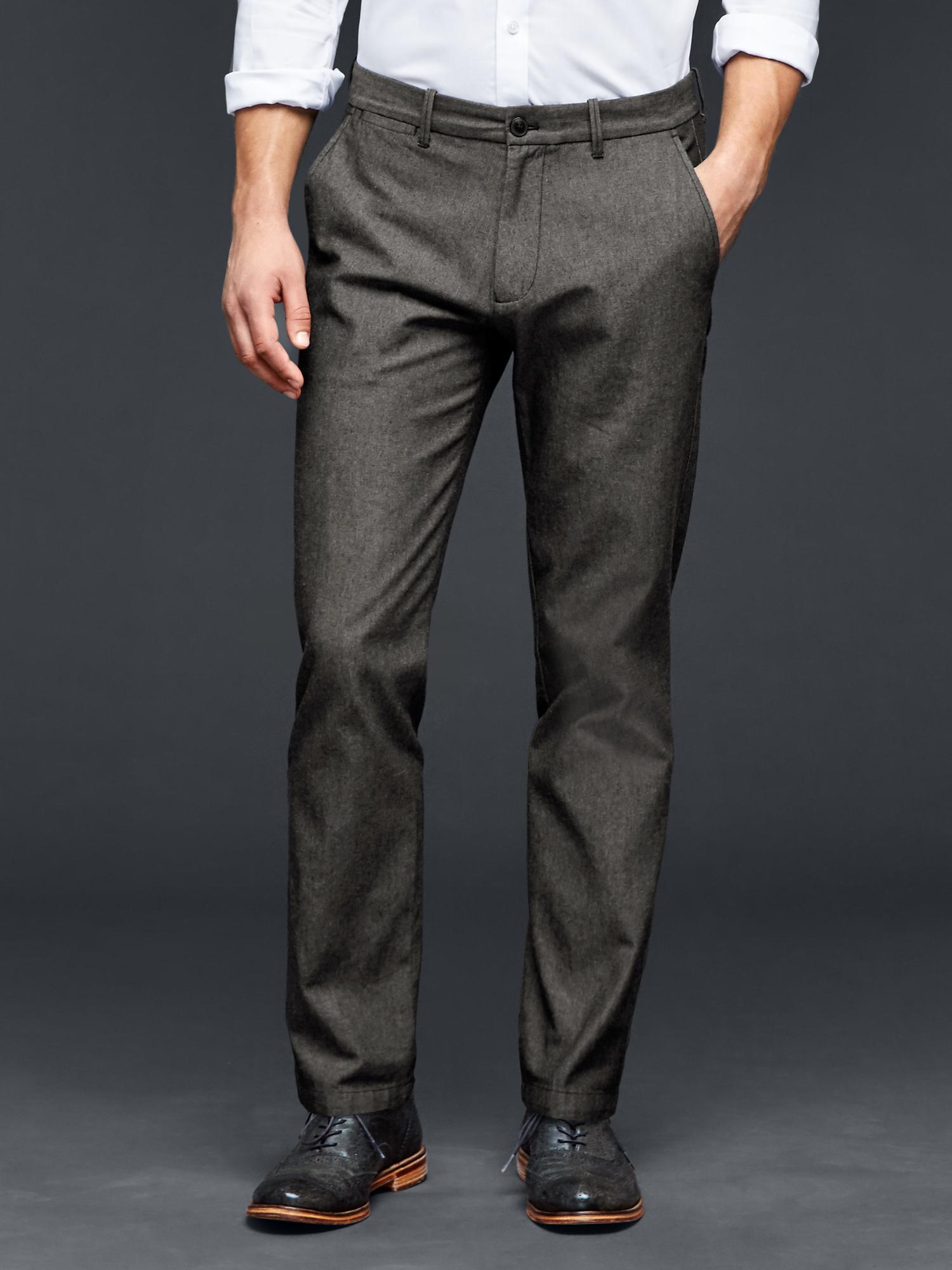 Broken twill pants (slim fit) | Gap