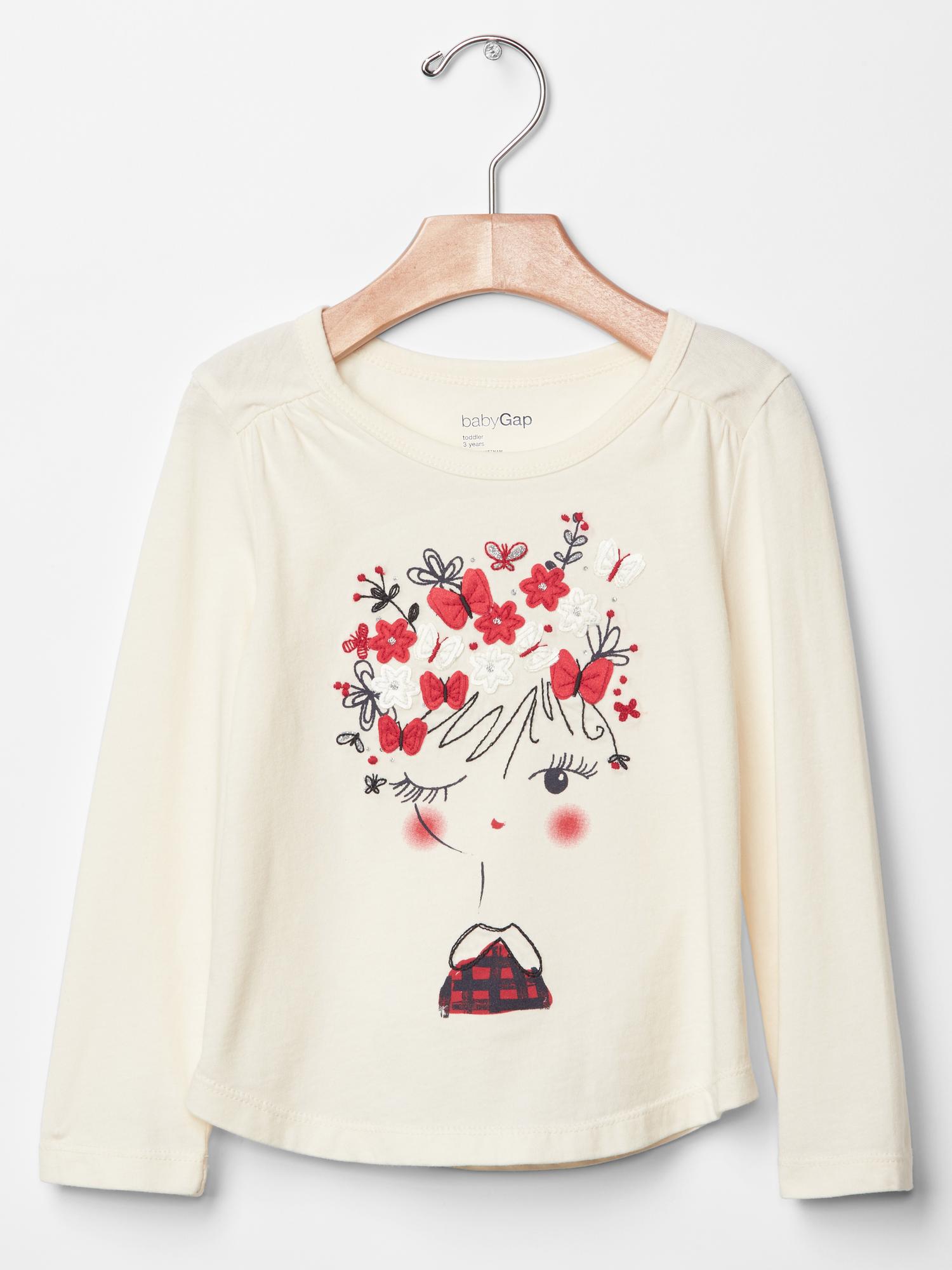 Embellished graphic tee | Gap