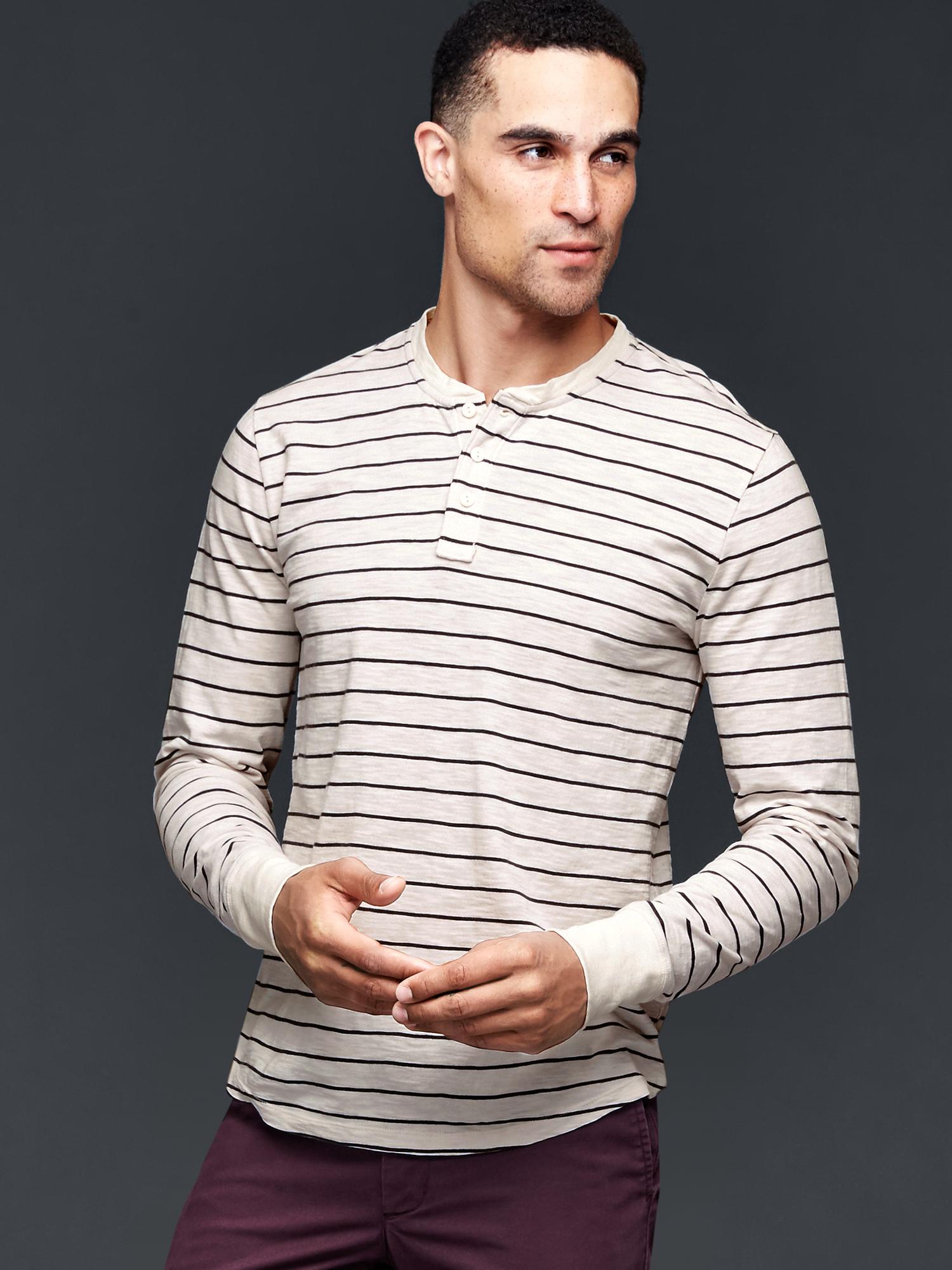 Lived-in stripe henley | Gap