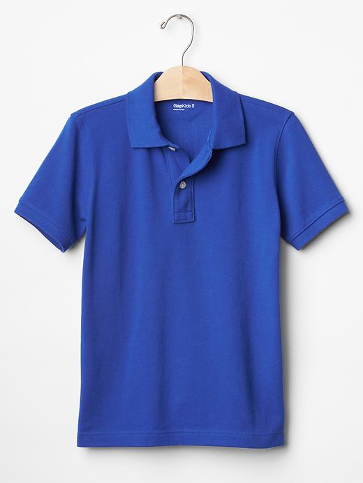 Solid pique polo | Gap
