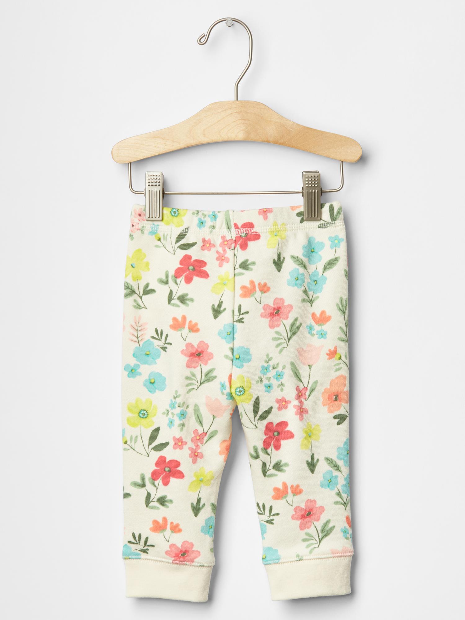 Floral banded pants | Gap