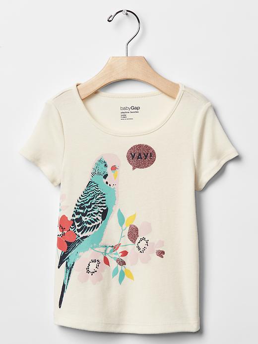 Embellished spring graphic tee | Gap