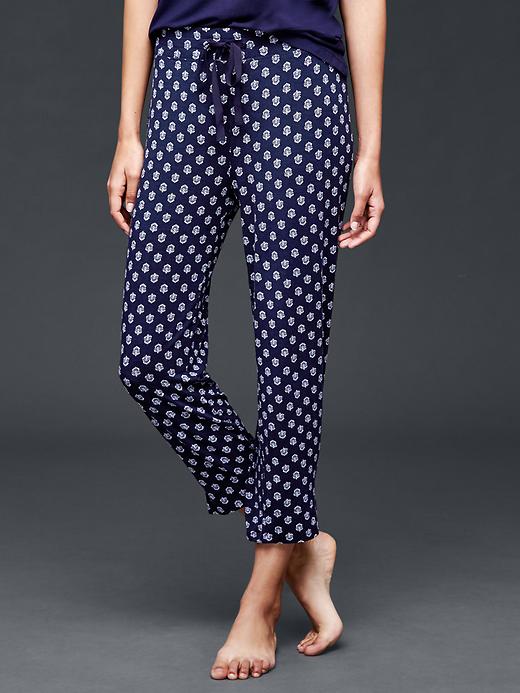 Modal mix and match capri pants | Gap