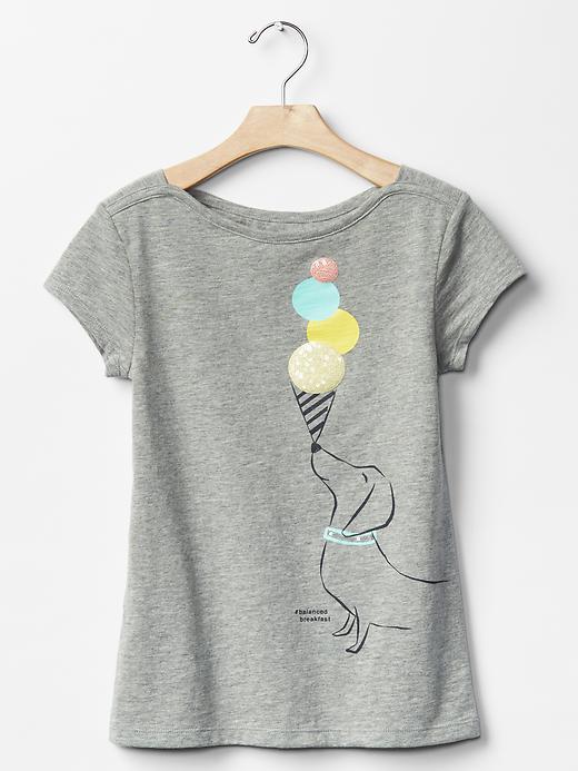 Embellished graphic boat tee | Gap