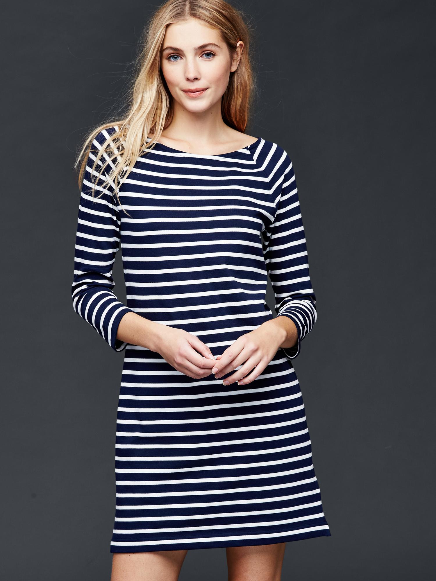 Sailor stripe shift dress | Gap