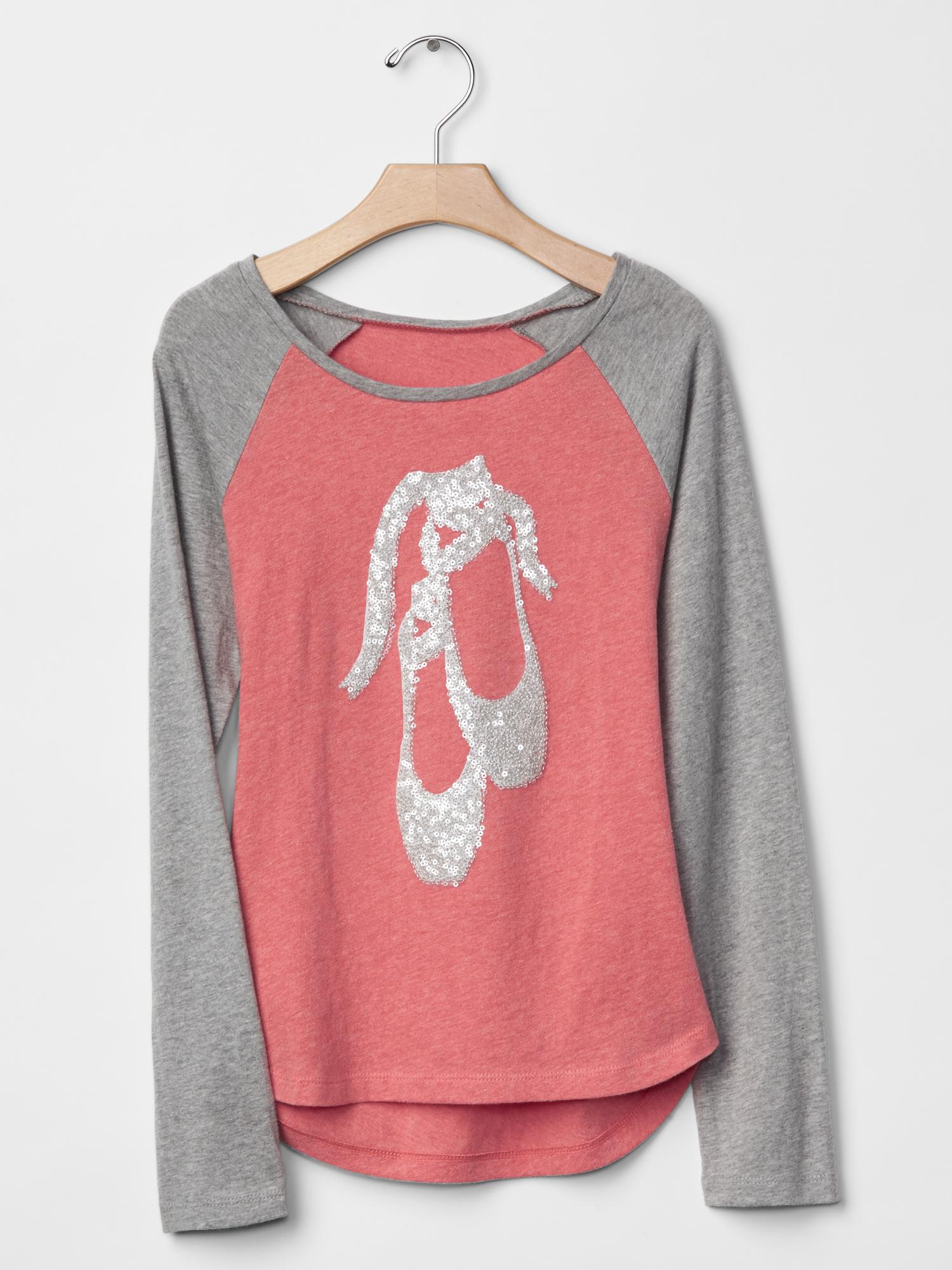 Embellished graphic baseball tee | Gap