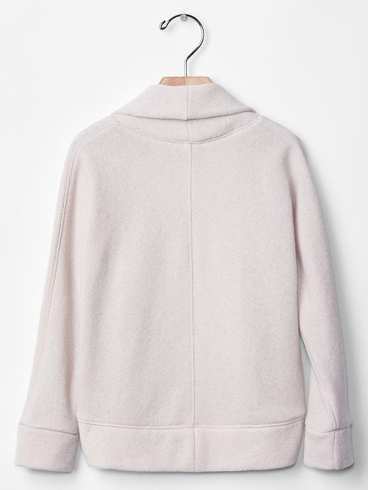 Shimmer open cocoon cardigan | Gap
