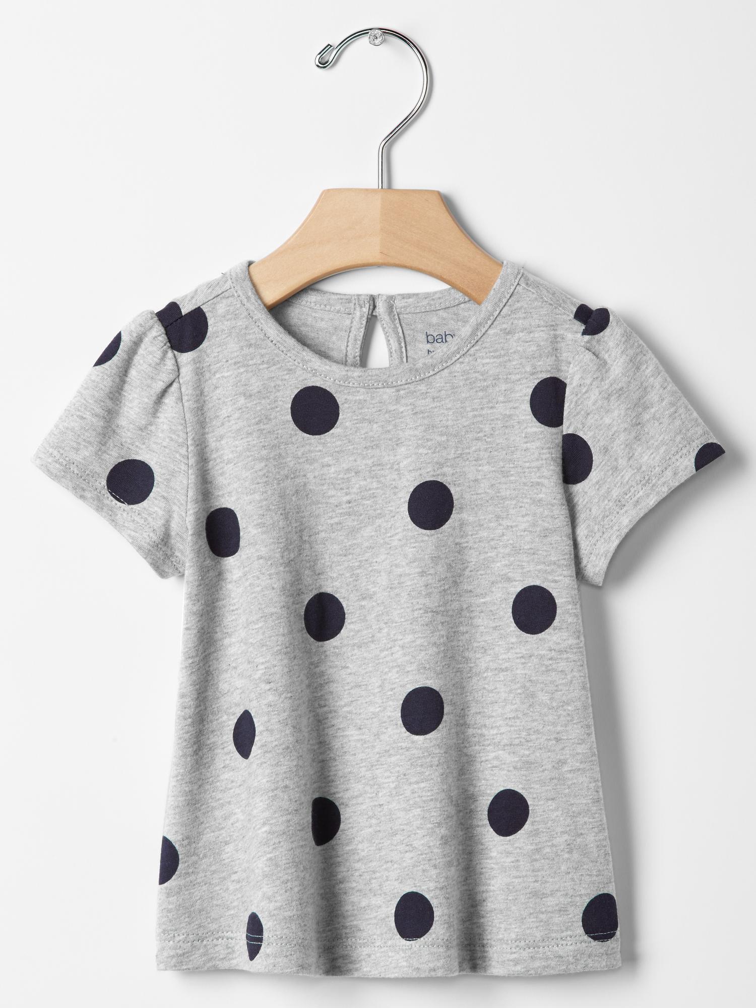Graphic keyhole tee | Gap