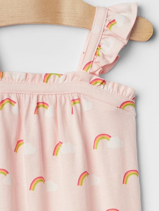 Rainbow flutter shortie one-piece | Gap