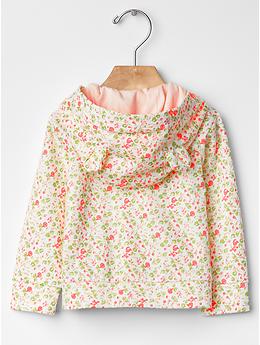 Spring floral zip hoodie | Gap