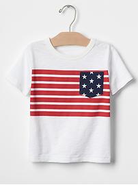 American flag pocket tee | Gap