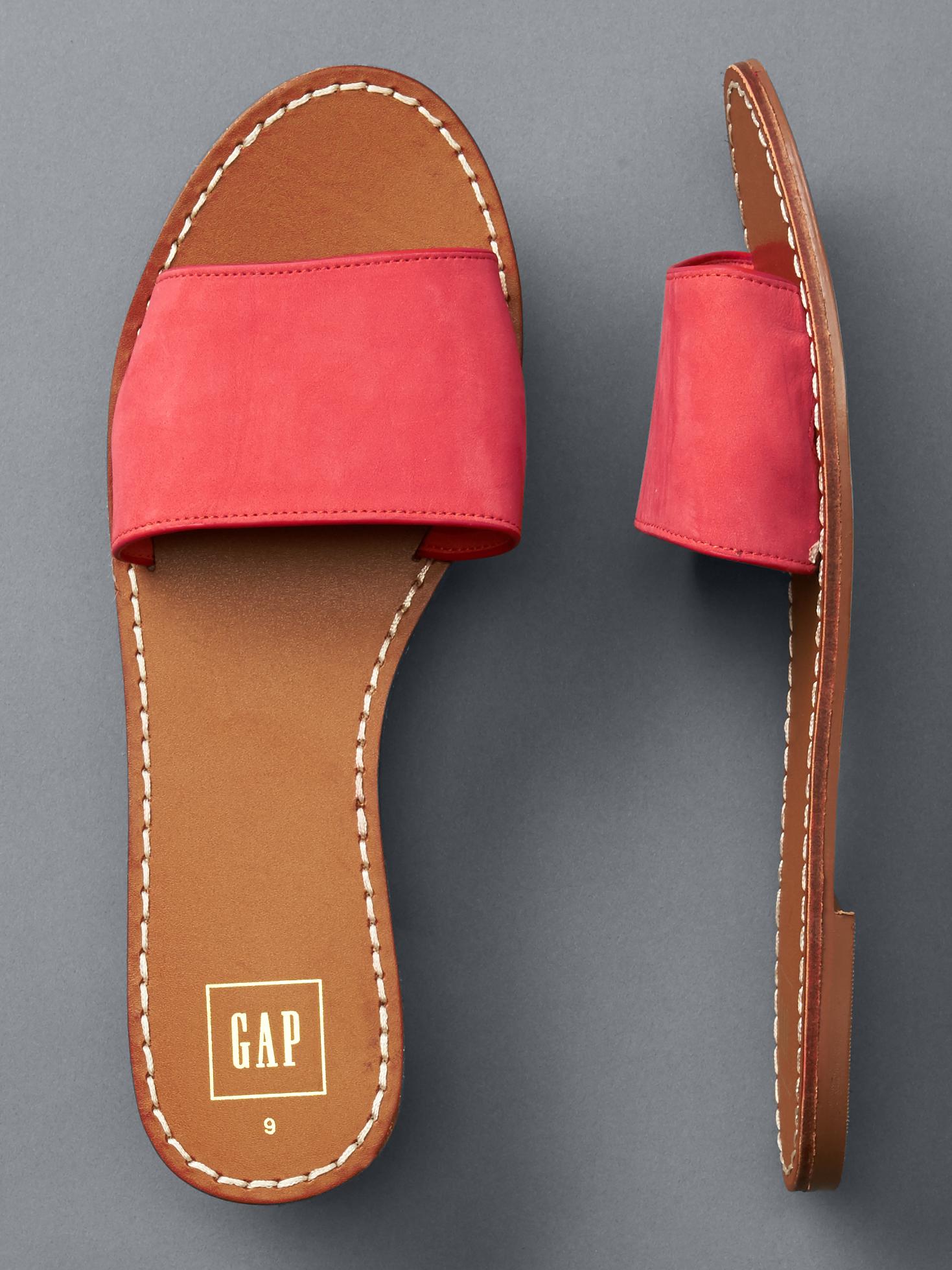 Flat slide sandals | Gap