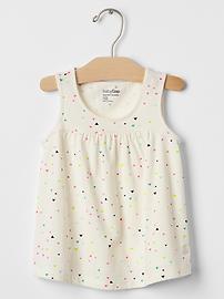 Print shirred tank | Gap