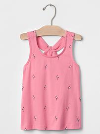 Summer print keyhole tank | Gap