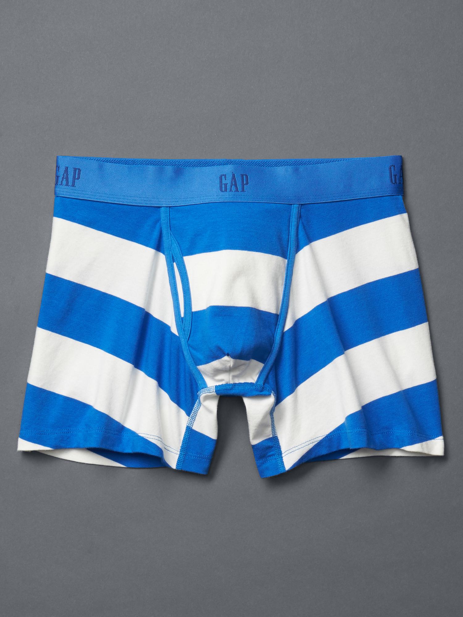 Rugby stripe boxer briefs | Gap