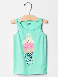 Boardwalk graphic tank | Gap