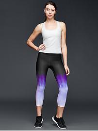 gFast trainer ombré print capris | Gap