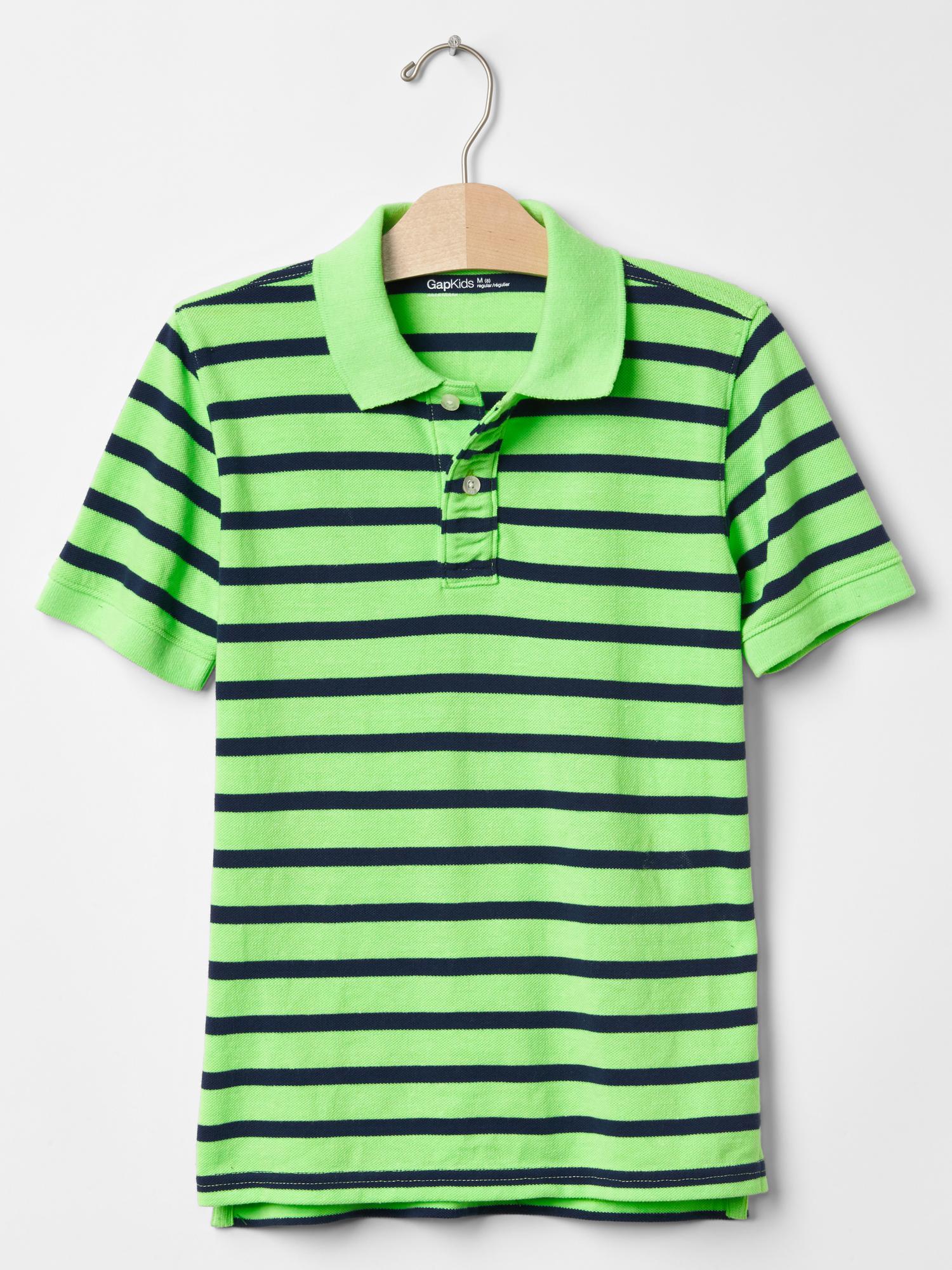 Stripe pique polo | Gap