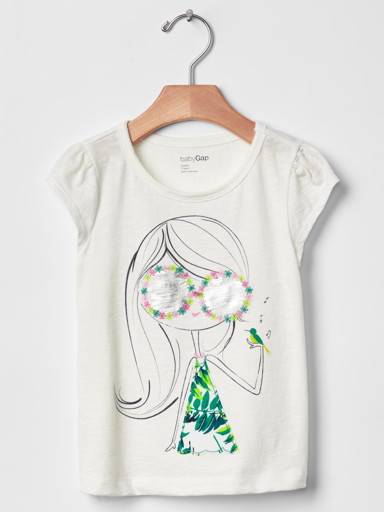 Embellished graphic tee | Gap