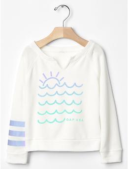 Beach graphic sweatshirt | Gap