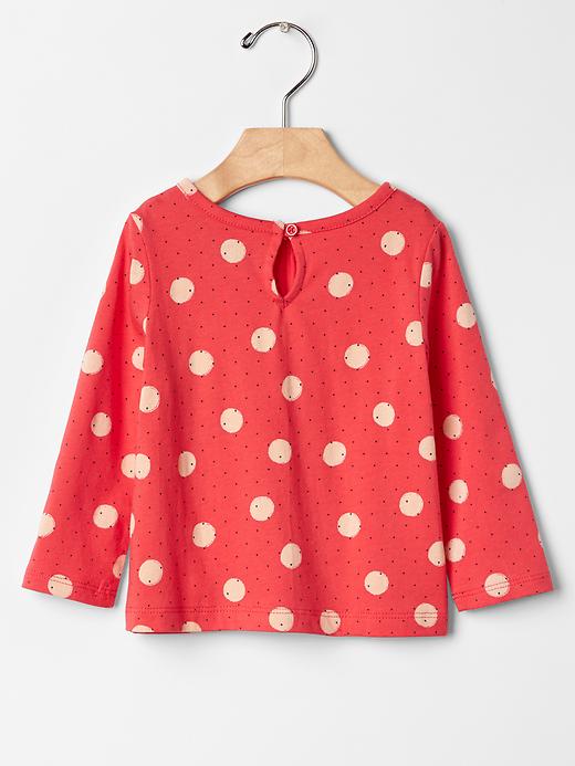 Printed keyhole tee | Gap