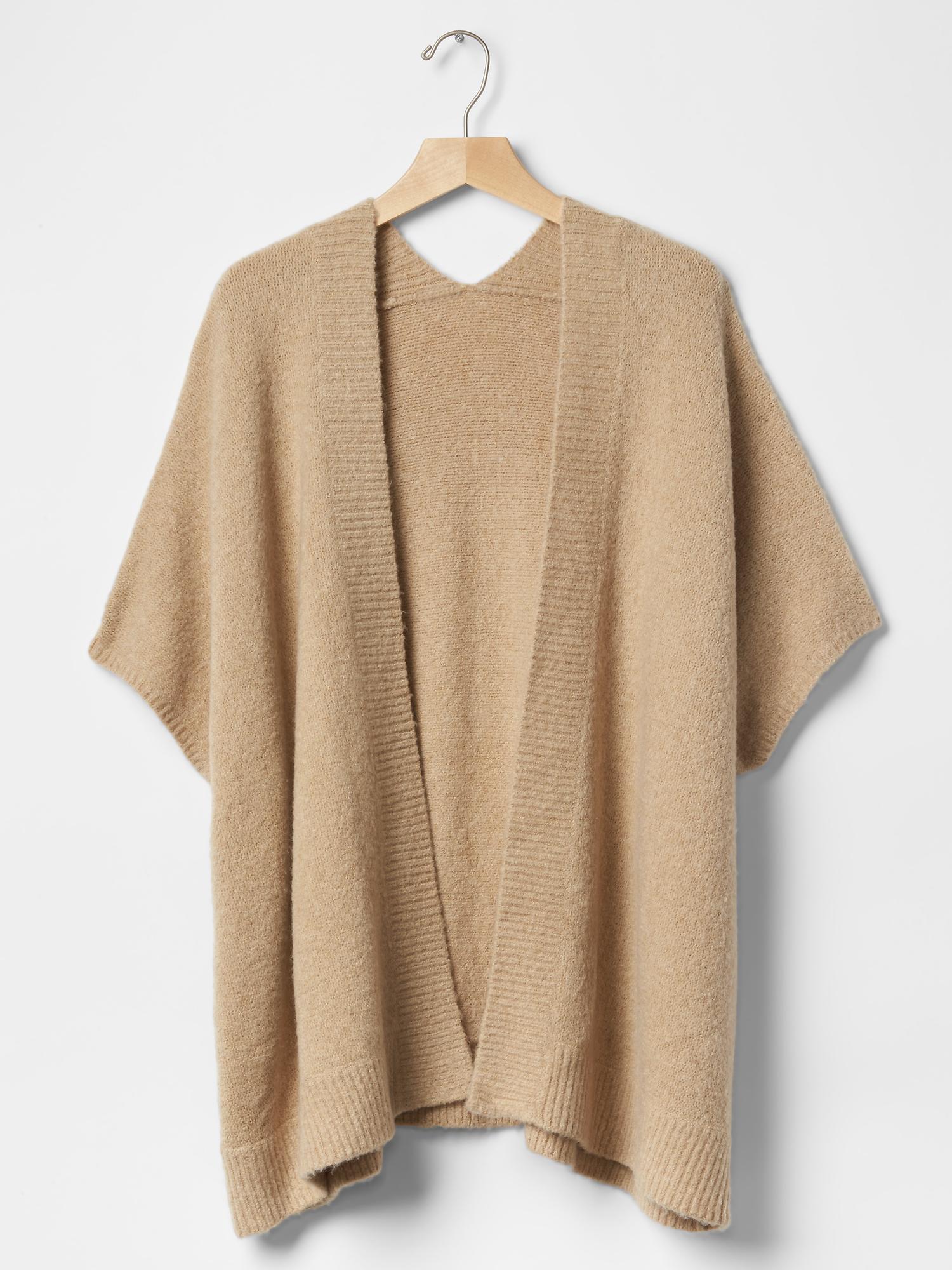 Open-front batwing cardigan | Gap