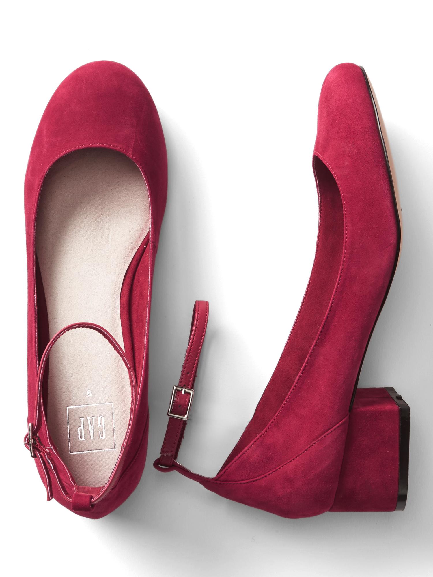 Ankle-strap block heel | Gap