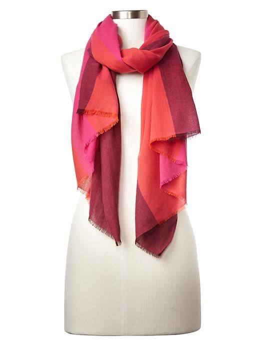 Wide stripe scarf | Gap