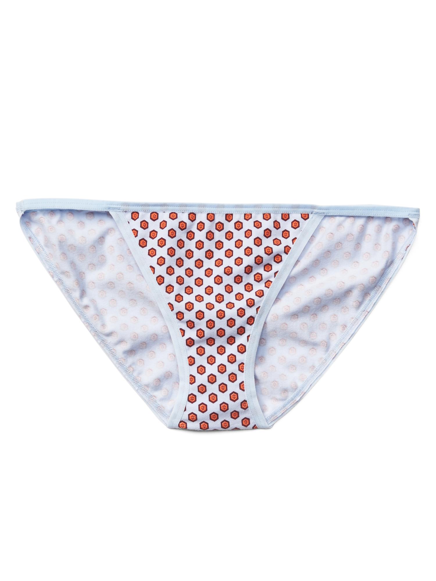 Stretch Cotton String Bikini | Gap