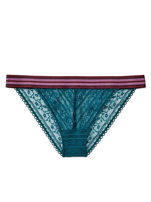 Stripe-band lace bikini | Gap