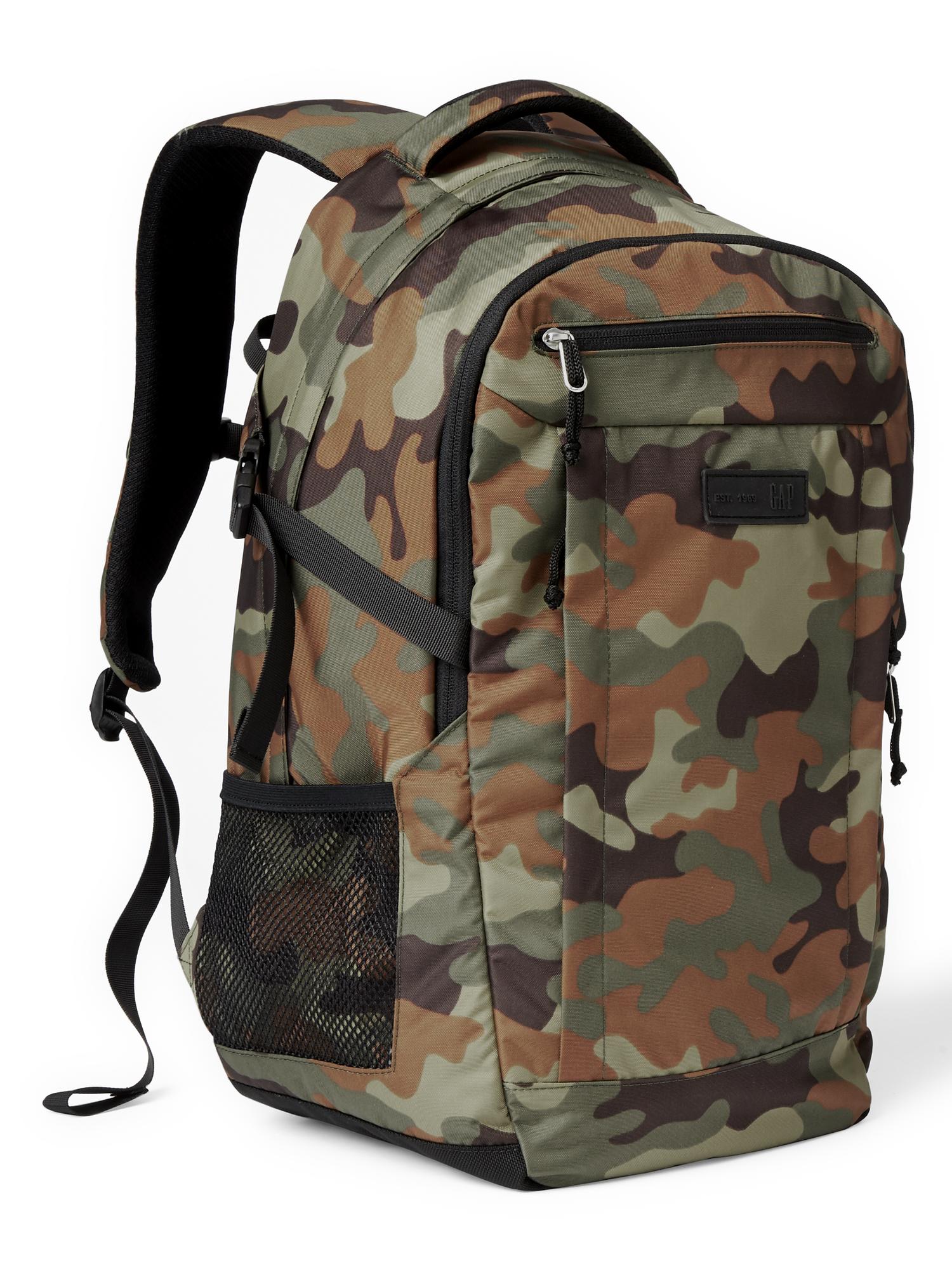 Nylon double-compartment backpack | Gap