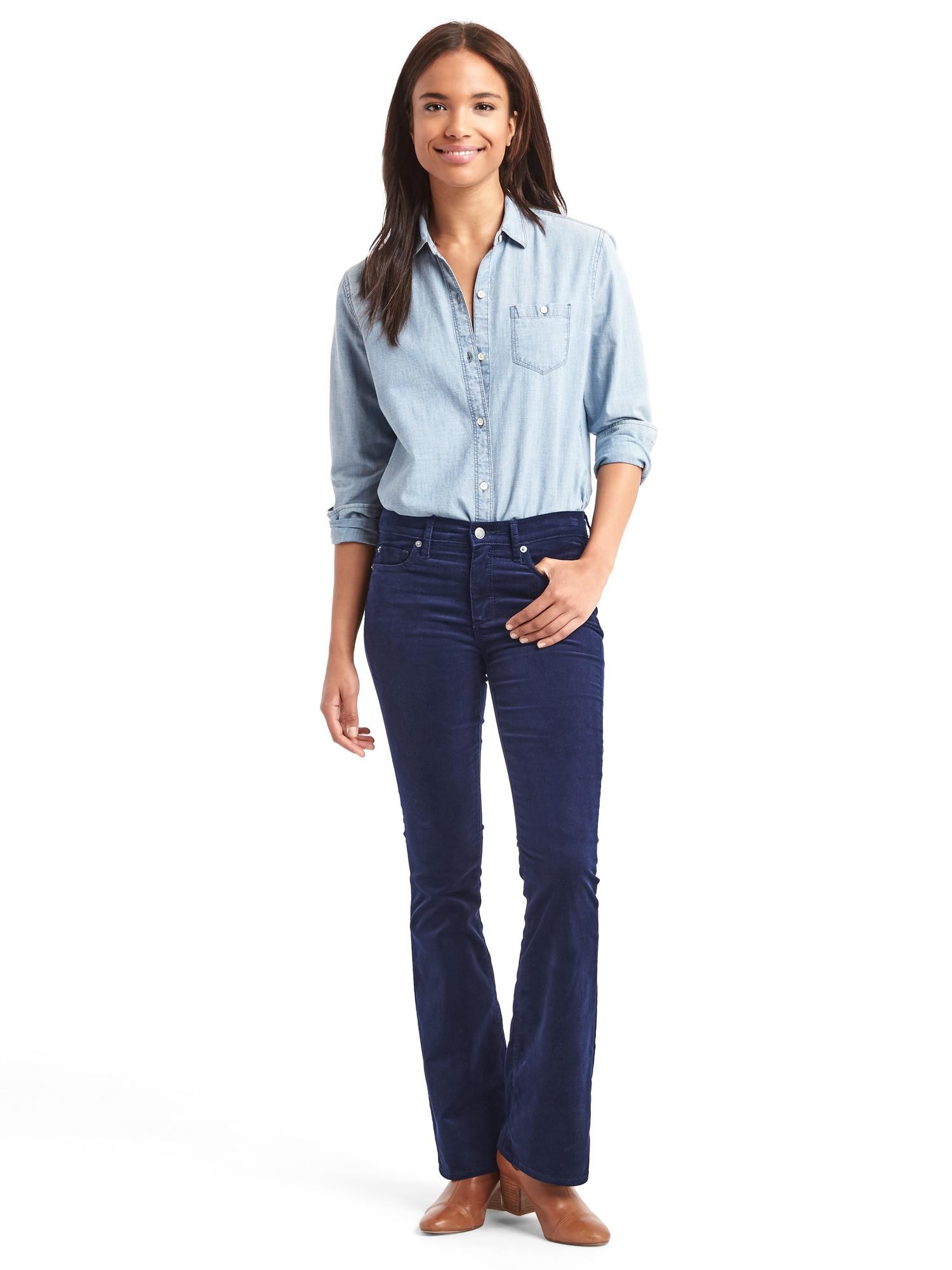 Stretch corduroy baby boot pants | Gap