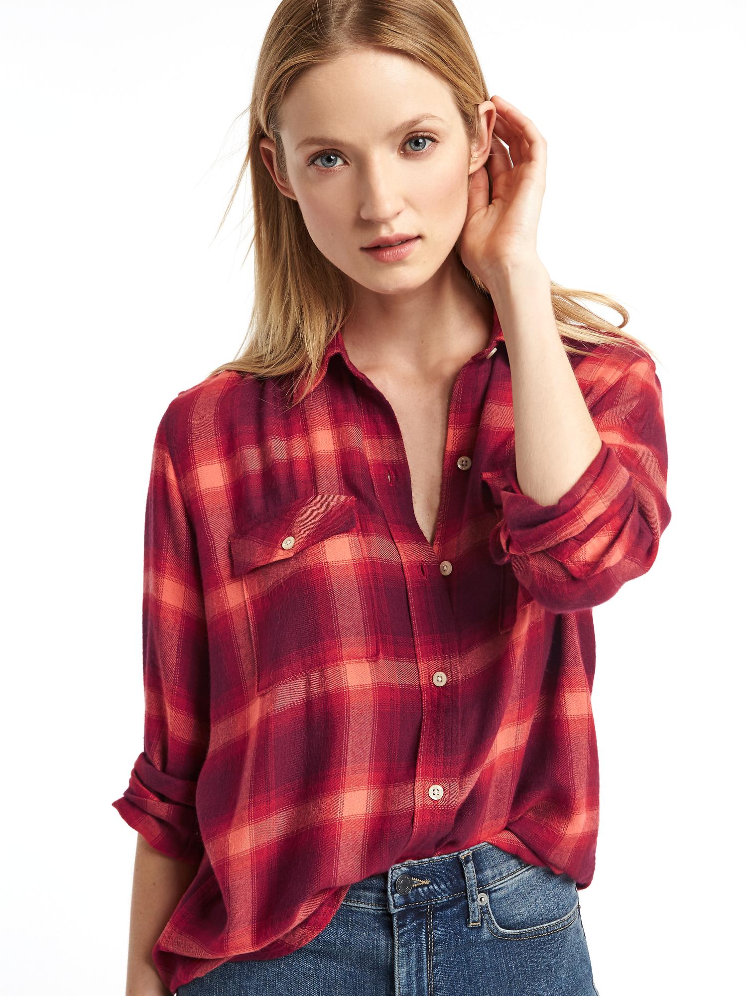 Gap + Pendleton boyfriend shirt | Gap