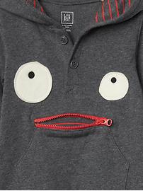 Googly eye hoodie one-piece | Gap