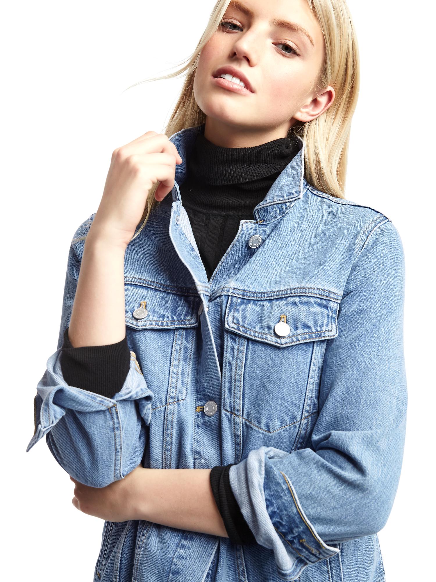 1969 long denim jacket | Gap