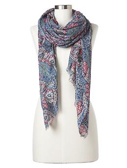 Paisley floral scarf | Gap