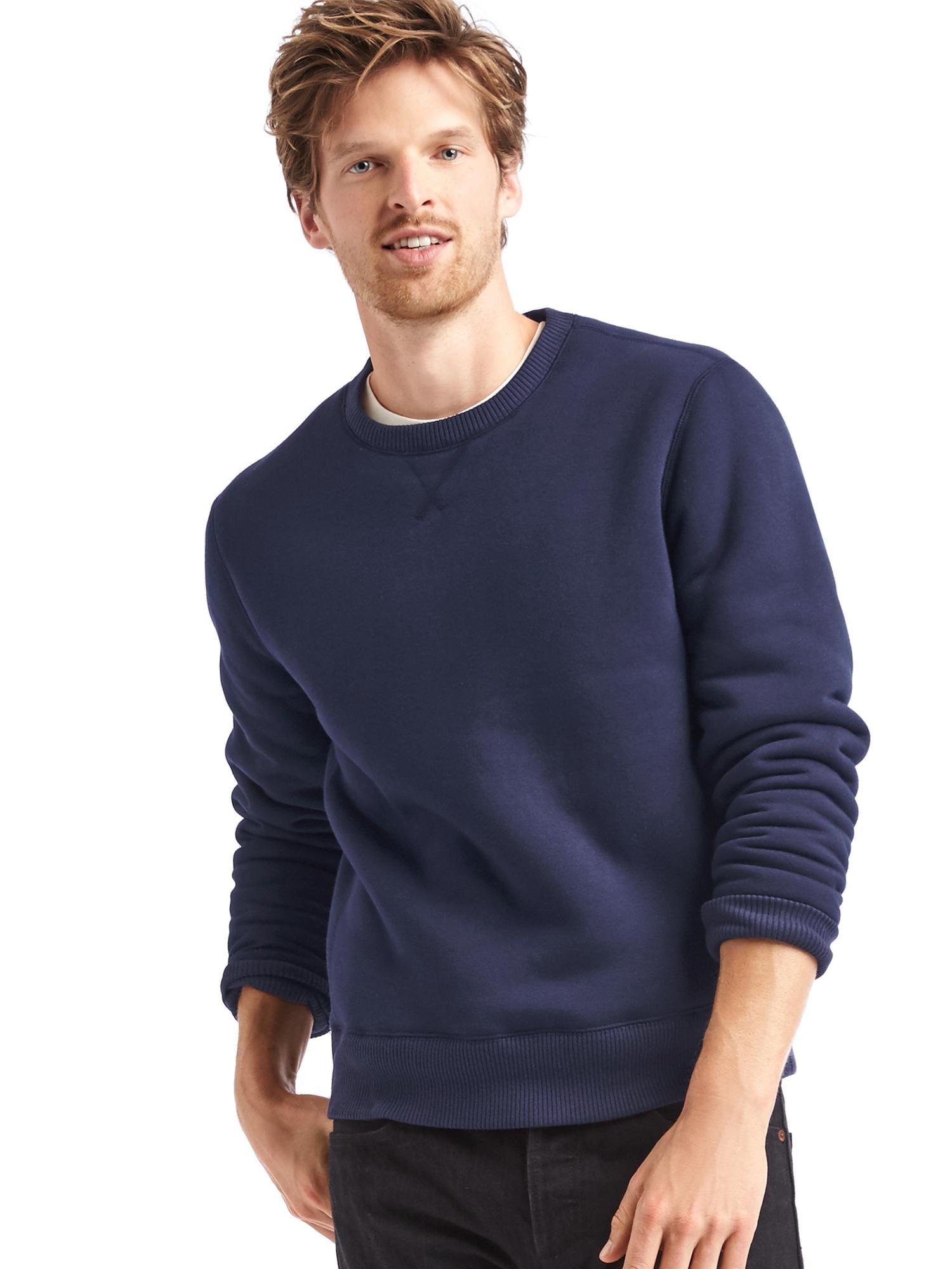 Cozy sherpa pullover sweatshirt | Gap