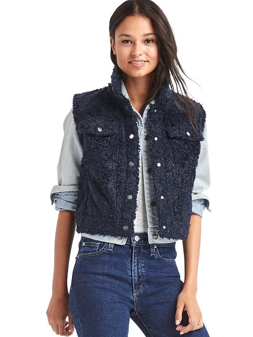 Sherpa short vest | Gap
