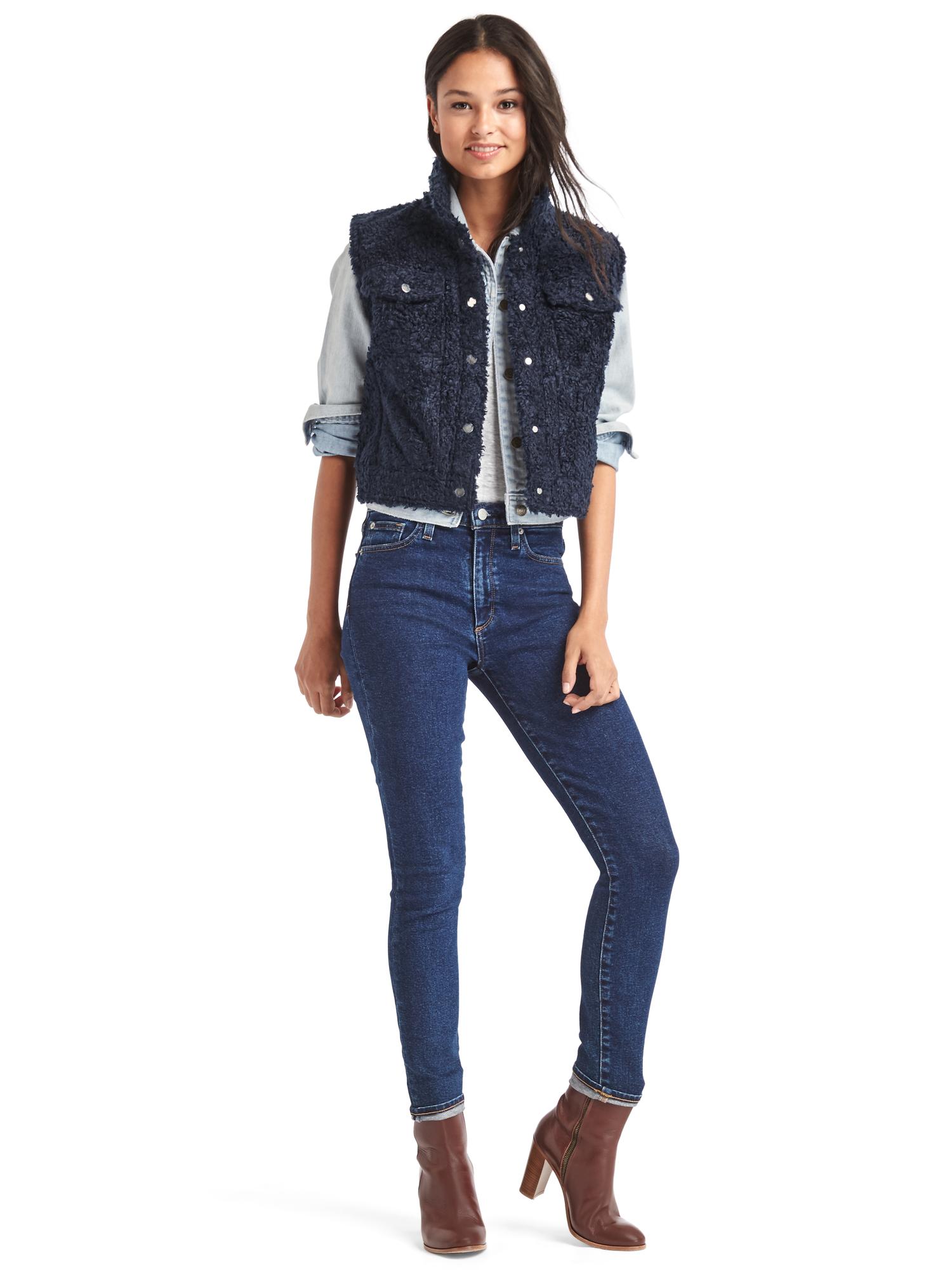 Sherpa short vest | Gap