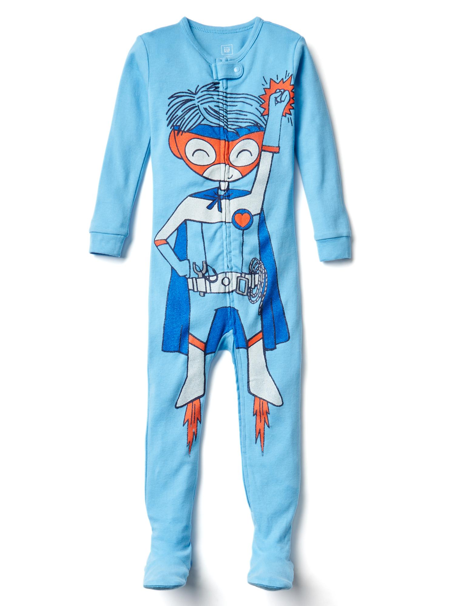 Superhero footed sleep set | Gap