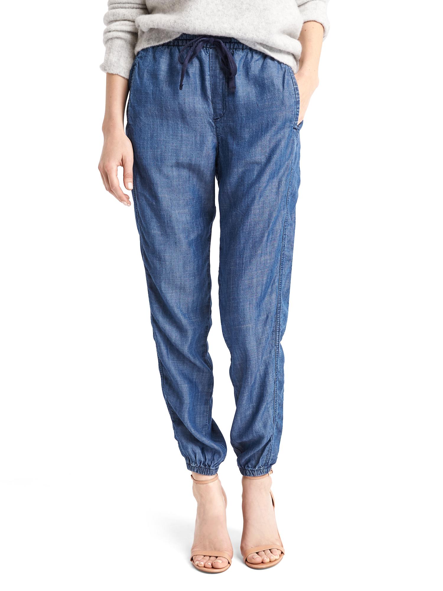 TENCEL™ side-panel joggers | Gap