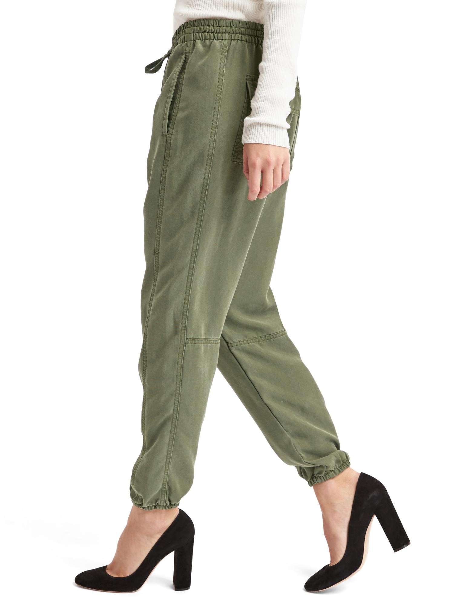 TENCEL™ side-panel joggers | Gap