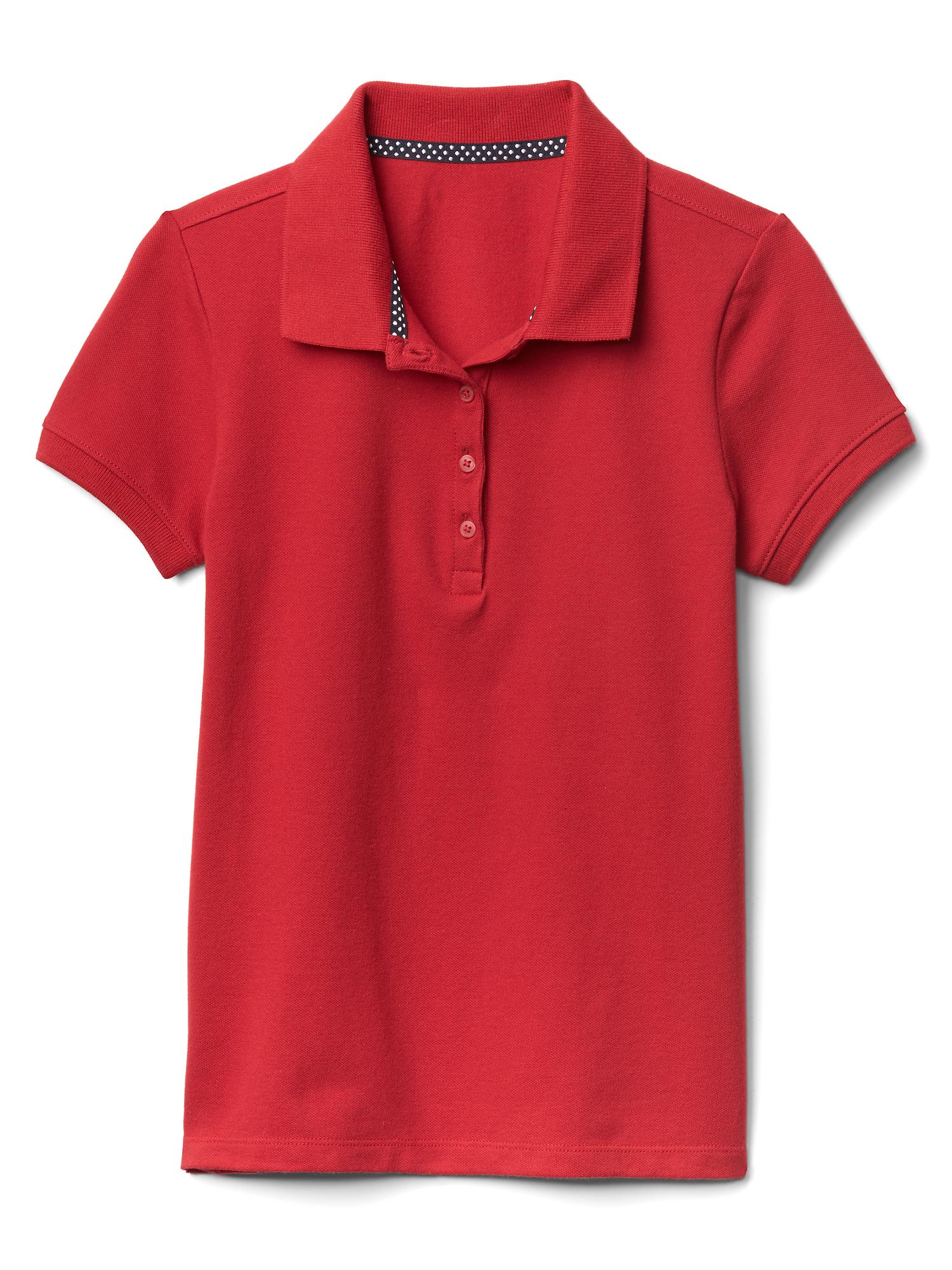Solid pique polo | Gap
