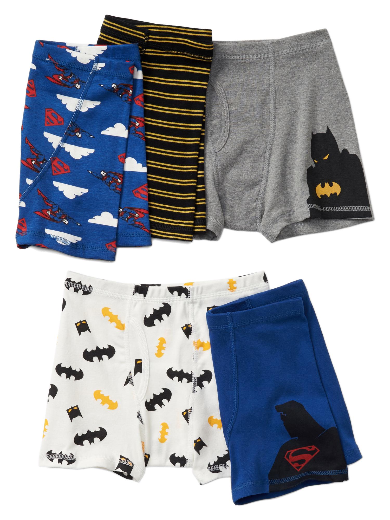 GapKids + Junk Food™ superhero trunks (5-pack) | Gap