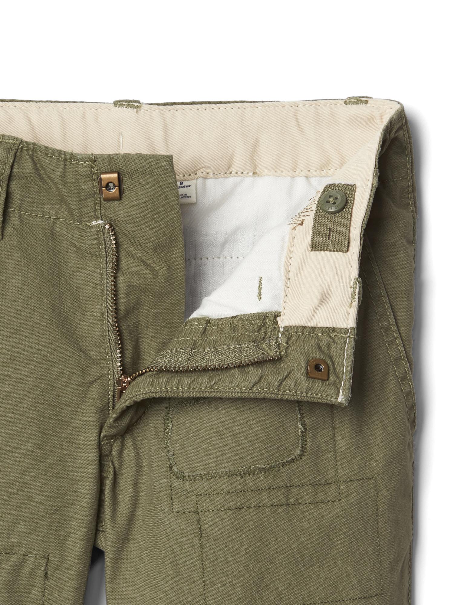 Rip & repair canvas chinos | Gap
