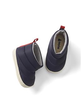 Pro Fleece quilted booties | Gap