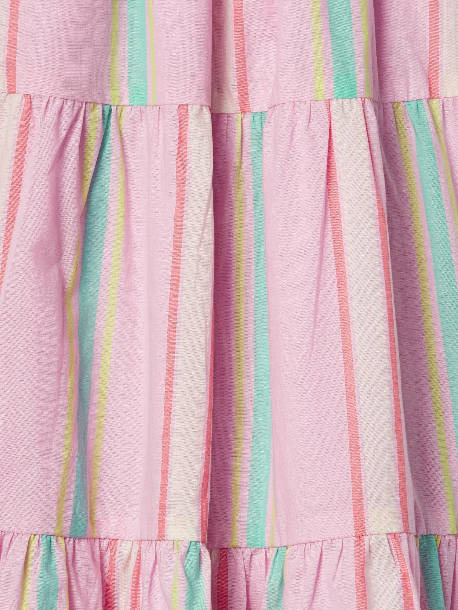 Pastel Stripe Tier Dress Gap